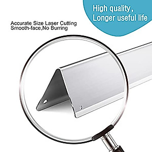 Grill Replacement Parts Heat Plate for Weber Spirit 300 Series,15.3 inch Flavorizer Bar for Weber Spirit 300 E-310 E-320 Series,5 Pack