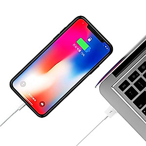 Apple MFI Certified 3-in-1 Cable, Lightning/Type C/Micro USB Cable for iPhone, iPad, Huawei, HTC, LG, Samsung Galaxy, Sony Xperia, Android Smartphones, iPad Pro 2018 and More 3 in 1 White(3FT)