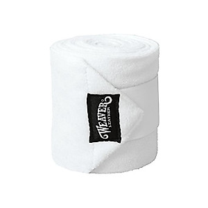 Weaver Leather Polo Leg Wraps White, 4" x 9'
