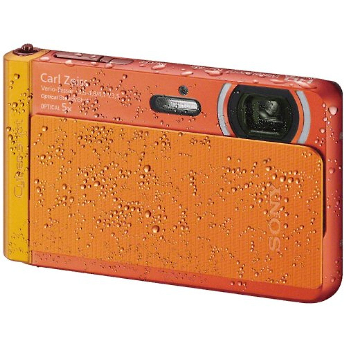 Sony DSC-TX30/D 18 MP Digital Camera with 5x Optical Image Stabilized Zoom and 3.3-Inch OLED (Orange)