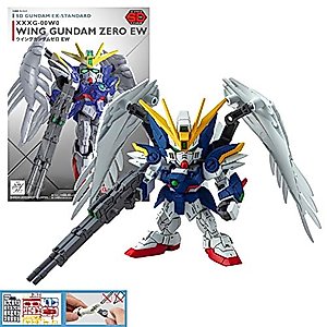 Bandai Gunpla Model Kit - Gundam - SD Gundam EX-Standard 004 Wing Gundam Zero (EW) - Built-in Robot - MK57600/5057600