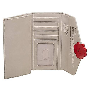 Hogwarts Letter w/Crest Seal One Size Fits Most Faux Leather Wallet