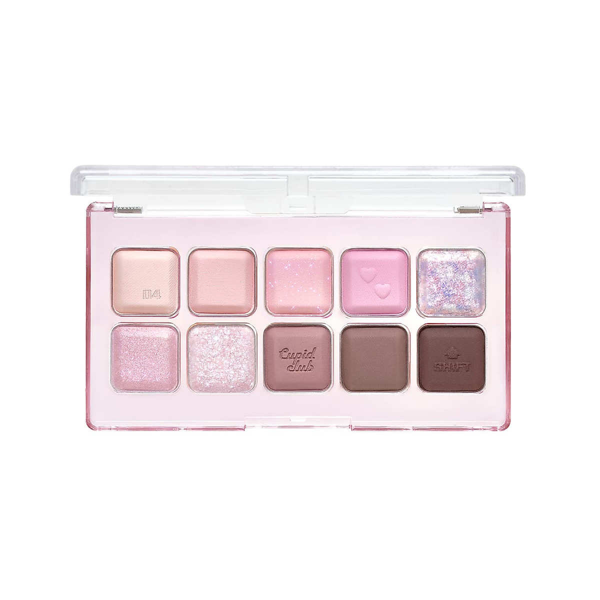 lilybyred Mood keyboard eyeshadow palette | Soft neutral ash color, Long-Wearing, glitter, Clear watercolor | Palette With Easy Color Matching For All | K-beauty (04#Cool membership)