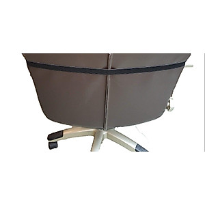 Bookishbunny 2pc High Resilience Memory Foam Seat Chair Waist Lumbar Back Support Cushion Pillow Car Office Home (Burgundy)