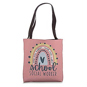 Every Voice Matters School Social Worker Tote Bag