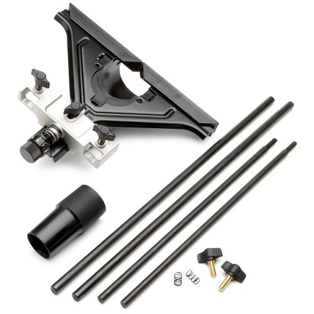 DEWALT Router Edge Guide, Fine Adjustment, Vacuum Adaptor (DW6913)