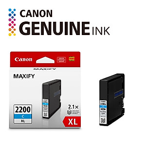 CanonInk MAXIFY PGI-2200 XL Cyan Pigment Ink Tank