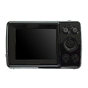 Portable Digital Camera, 16MP Zoom Recording Compact Camera Pocket Camera with 2.4 Inch Display Point and Shoot Camera for Kids, Beginners(Black)