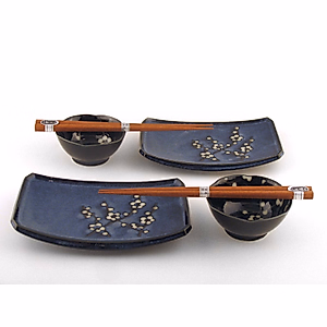 Sushi for Two Set_Namako Blossom G280B