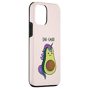 iPhone 12 mini Uni Cado - Unicorn Avocado Vegan Birthday Christmas gift Case