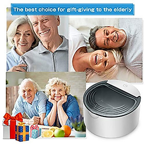 Ultrasonic Denture Cleaner, BlumWay Profession Retainer/Aligner/Mouth Guard Cleaner Machine, SUS304 Material 5 Minute Quick Cleaning