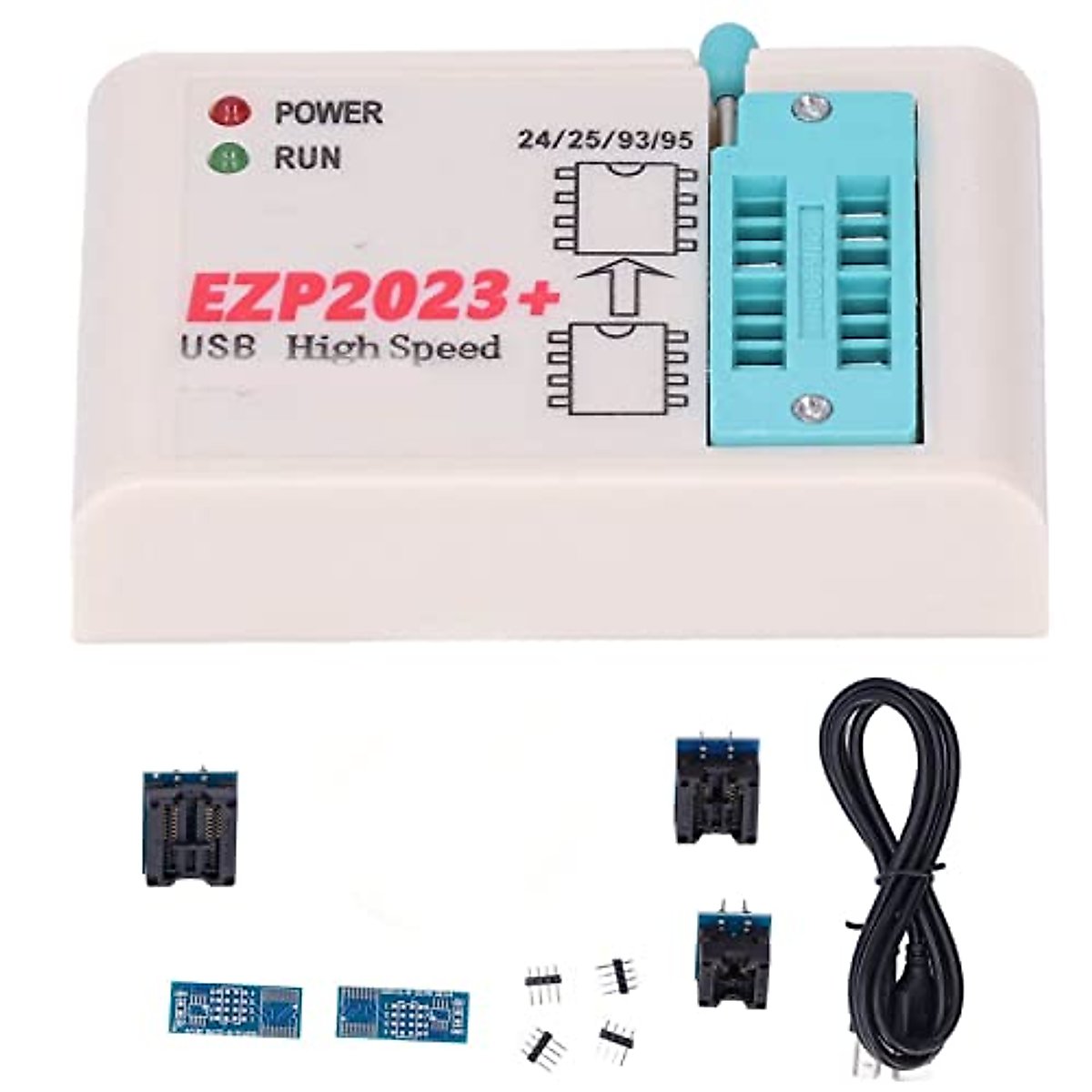 SPI Flash Programmers, High Speed Programmer Repairing Programmable with CD for EEPROM 24/25/93 Chips