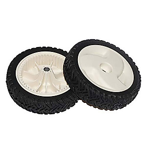 Sutmorly 105-1815 Front Drive Wheels Compatible with Toro 22 Inch Recycler Mower - 8" Drive Wheel Tires Gear Assembly Compatible with Toro 20016 20065 20005 Self-Propelled Lawn Mower 8 Inch, 2Pack