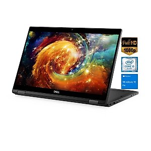 Dell Latitude 7390 2-in-1 Laptop, 13.3" FHD(1920 X 1080) Touchscreen Notebook, Intel Core i5-8350U, 16GB DDR4 RAM, 512GB SSD, CAM, Windows 10 Pro (Renewed)
