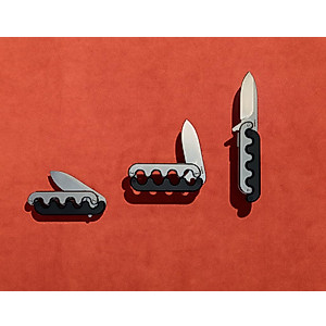 Craighill Sidewinder Knife - Compact Folding Pocket Knife for Everyday Use, 2.5" 12C27 Steel Blade, Sculptural Design, Collector's Knife, 5.6 oz