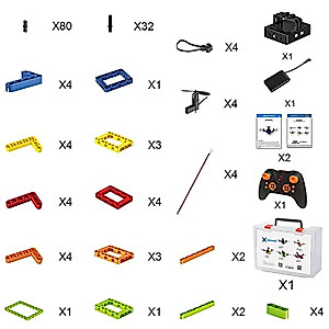 TECHVIO Mini Drone for Kids and Beginners,Creative 5-IN-1 DIY Drone Building Kits for Kids to Build Your Own Drones,5 Different Designs, Altitude Hold, 3D Flips,Easy to Build and Fly,Great Gifts for Boys&Girls to Enjoy Building,Flying and Fixing Fun
