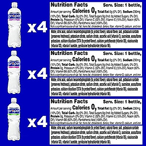Propel, 3 Flavor Variety Pack, Zero Calorie Sports Drinking Water with Electrolytes and Vitamins C&E, 16.9 Fl Oz (12 Count)