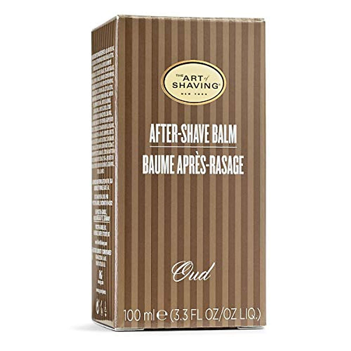 The Art of Shaving After-Shave Balm for Men - Face Moisturizer, Clinically Tested for Sensitive Skin, Oud, 3.3 Ounce