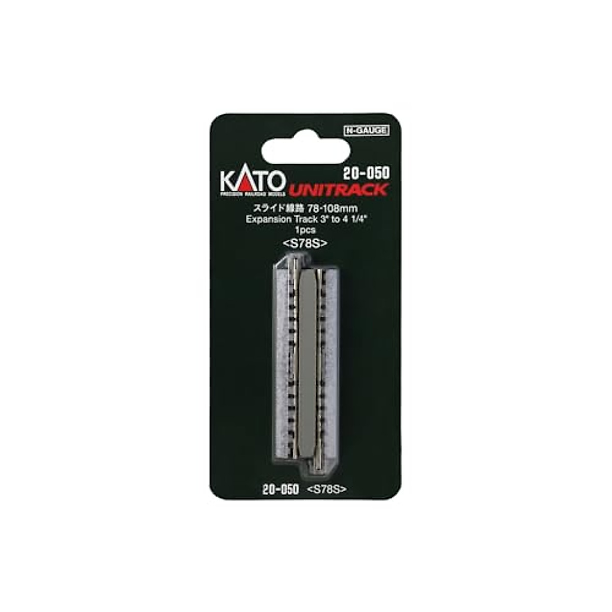 N 78mm-108mm/3 to 4-1/4" Expansion Track