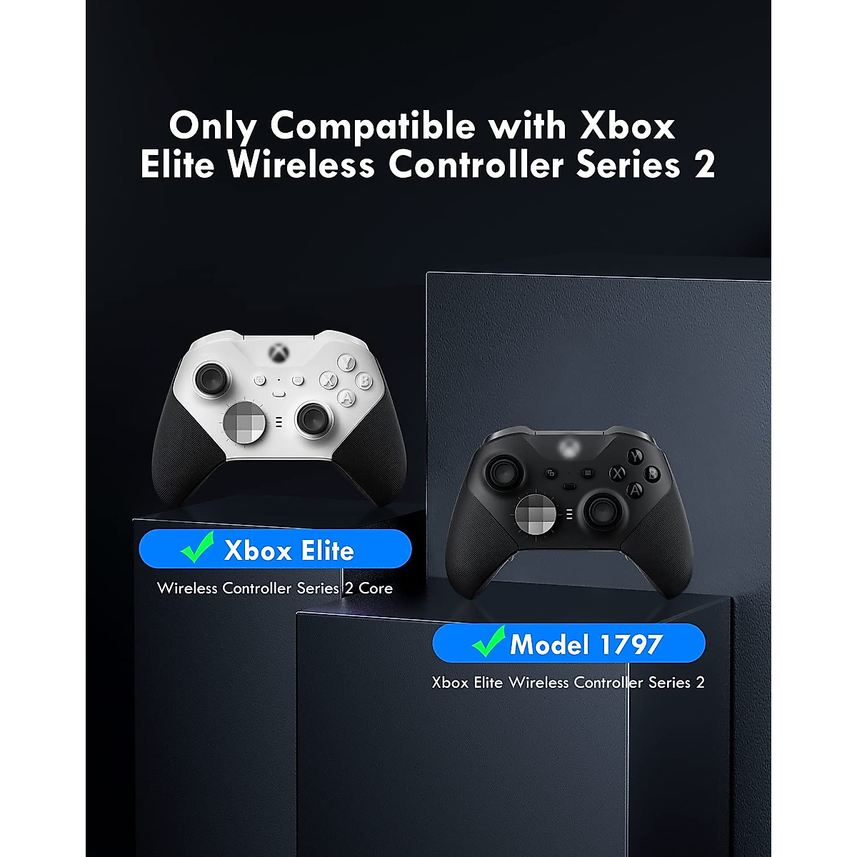 Charging Dock for Xbox Elite Wireless Controller Series 2/Core Series 2 (Model 1797) - Fast and Efficient Charging Station