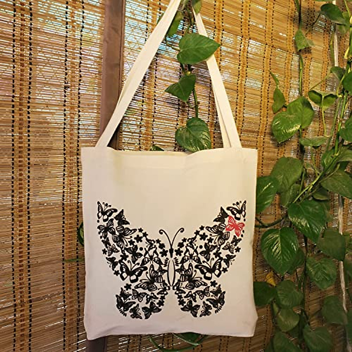 HOORAIN`S CANVAS TOTE BAG for Girls and womens