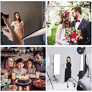 LOMTAP Background Stand Heavy Duty 6.5x10ft/ 2x3m Backdrop Support System Photography Photo Video Studio Kit with Carrying Bag for Adjustable Height and Width Shooting Photo Studio