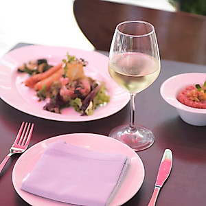 Bormioli Rocco 14.75 oz White Wine Glasses (Set Of 4): Crystal Clear Star Glass, Laser Cut Rim For Wine Tasting, Elegant Party Drinking Glassware, Restaurant Quality