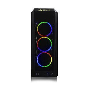 CLX Set VR-Ready Gaming Desktop - Liquid Cooled AMD Ryzen 9 5900X 3.7Ghz 12-Core Processor, 64GB DDR4 Memory, GeForce RTX 3080 10GB GDDR6X Graphics, 1TB SSD, 6TB HDD, WiFi, Windows 11 Home 64-bit