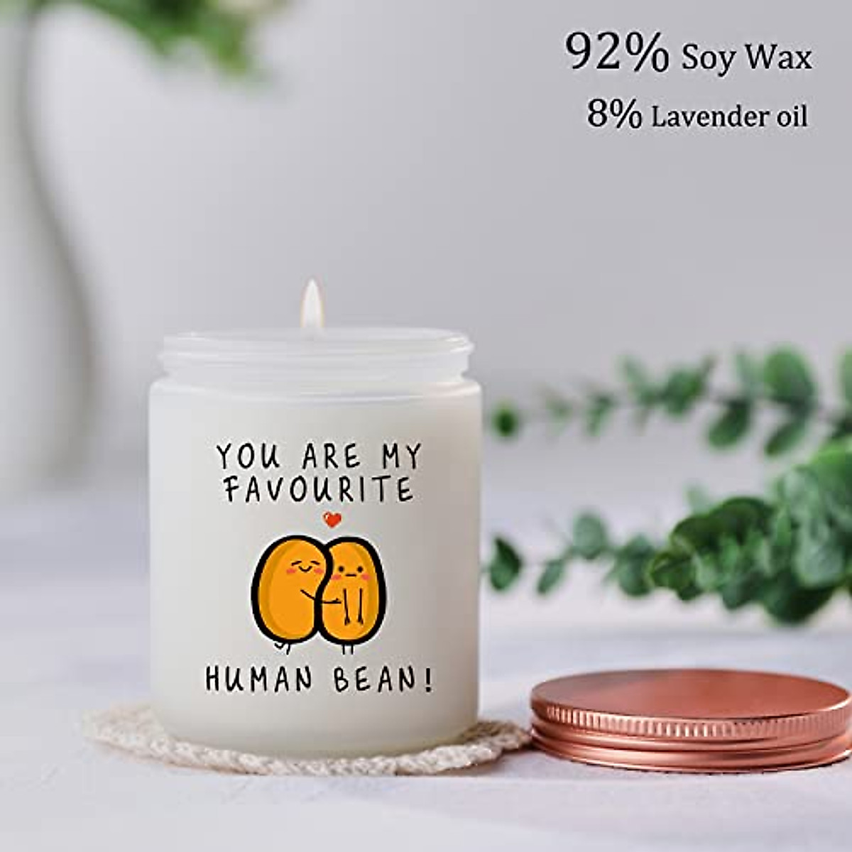 Romantic Gifts for Her Girlfriend Wife Anniversary Valentines Day Birthday Gifts for Him Boyfriend Husband Christmas Funny Gift for Women Men Candle Present