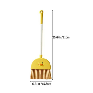 Healifty Cartoon Children Small Broom Home Cleaning Children Cleaning Tool Kids Broom House Cleaning Tools