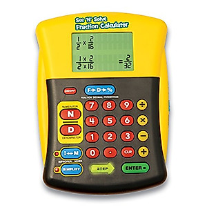 Educational Insights See 'N' Solve Fraction Calculator