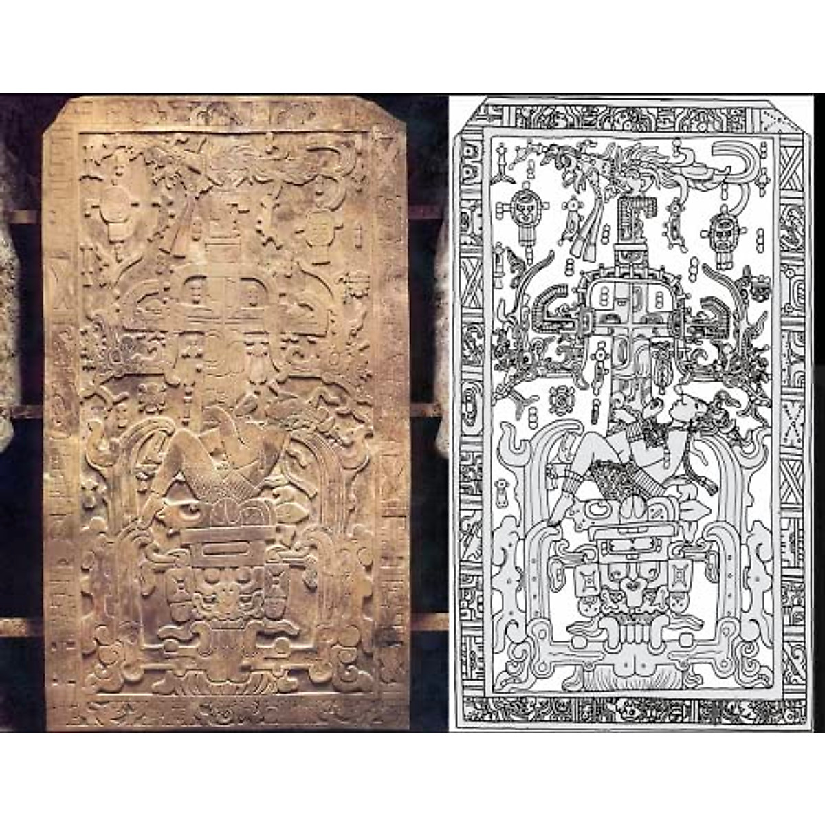 1983 Mo 50 Centavos Mexico Coin. Commemorating Palenque Pakal An Maya Emperor Who Inspired"Ancient Astronauts" Conspiracy Theory. 50 Centavos Graded By Seller Circulated Condition