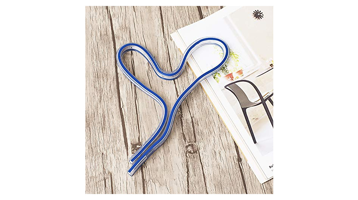 Flexible Curve Ruler 24 Inch for Sewing, Craft & Engineering