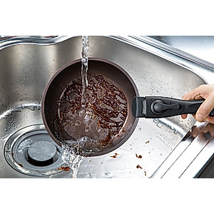 Pot 20cm Frying pan Skater Handle is Out 20cm Glass lid 20cm Handle 4-Piece Set Hello Kitty Sanrio ANFP2