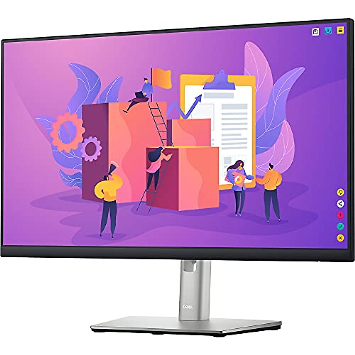 Dell P2422H 24" Full HD 1080p, 16:9 IPS Monitor (P2422H) + HDMI Cable + LCD Cleaning Kit