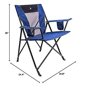 GCI Outdoor Comfort Pro Chair, Heathered Royal
