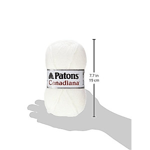 Patons Canadiana Yarn, White