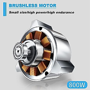 RUTAVM Handheld Grass Trimmer Cordless Household String Trimmer Portable Electric Lawn Mower, Cordless Weeder, Multifunctional Garden Trimmer