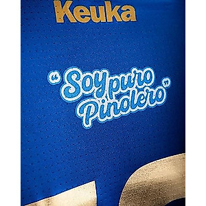 Nicaragua Men's Special Edition Gold Cup Soccer Jersey Uniform Blue (as1, Alpha, m, Regular, Regular)