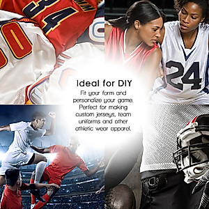 Pico Textiles 2 Yards Bolt - Dark Charcoal Polyester Micro Mesh Jersey Fabric - 60" Wide - Small Holes - Durable Athletic Mesh Fabric for Sewing Soccer & Basketball Jerseys Uniforms