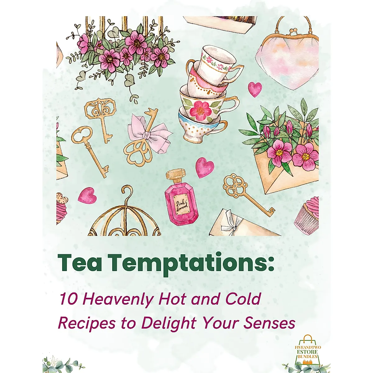 Premium Stash Bigelow Tea Sampler Set - 16 Assorted Tea Flavors with Herbal & Black Tea Bags, 10 Honey Sticks, eBook - 48 Pc Tea Sampler Gift Set Box for Adults Men Women Colleagues