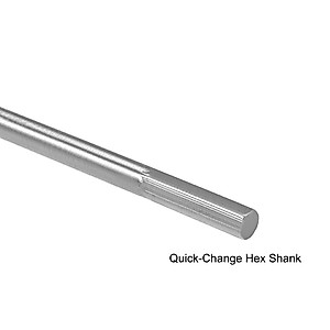 uxcell Spade Drill Bits for Wood Paddle Flat Bit 10 12 16 18 20 25 mm Hex Shank for Woodworking DIY Cutter Tool, High Carbon Steel 6in1 Set