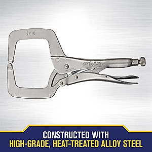 IRWIN VISE-GRIP Original C Clamp, Locking, 11-Inch (19)