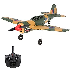 GoolRC RC Plane, WLtoys XK A220-P40 Remote Control Airplane, 2.4Ghz 4 Channel RC Aircraft Fighter with 6 Axis Gyro, 3D/6G Mode, Easy & Ready to Fly for Adults and Beginners