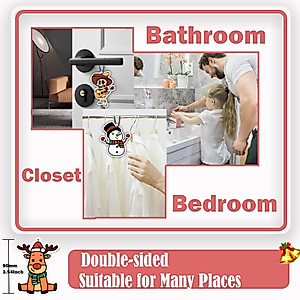 Car Air Fresheners - Christmas Car Interior Hanging Scents 9Pcs Car Accessories Halloween Xmas Tree Decorations Gift for Women Men Teen Girl