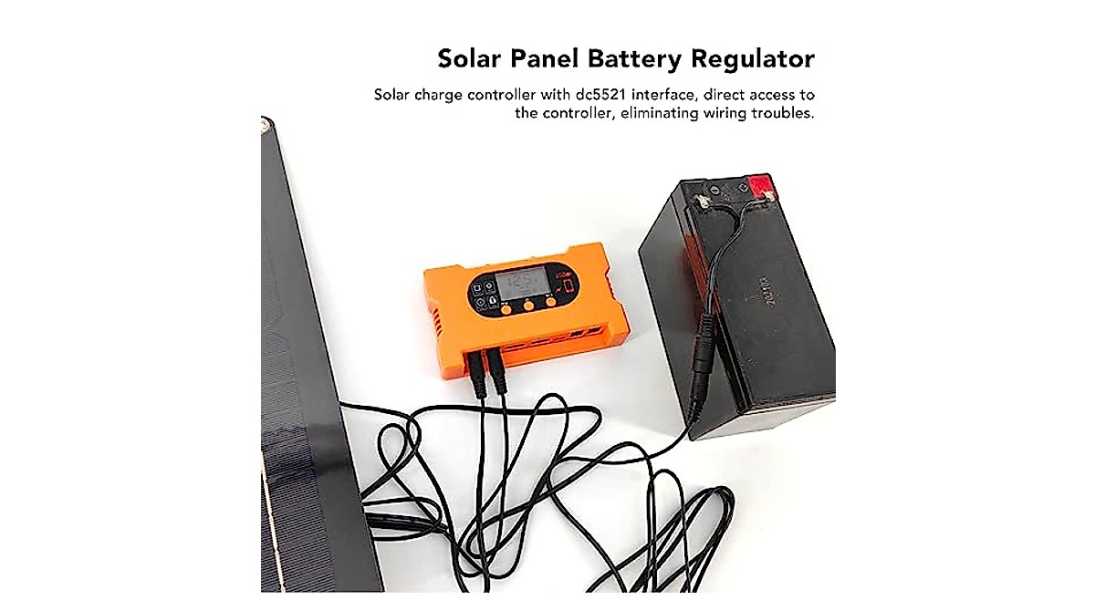Fast Charging Solar Charge Controller – Dual USB, 30A