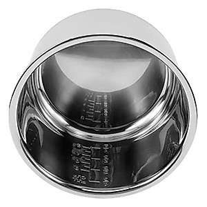 HANABASS Aroma Rice Cooker Rice Cooker Inner Pot Rice Cooker Liner Stainless Steel Double Bottom Power Pressure Cooker Inner Pot Rice Cooker 10 Cup