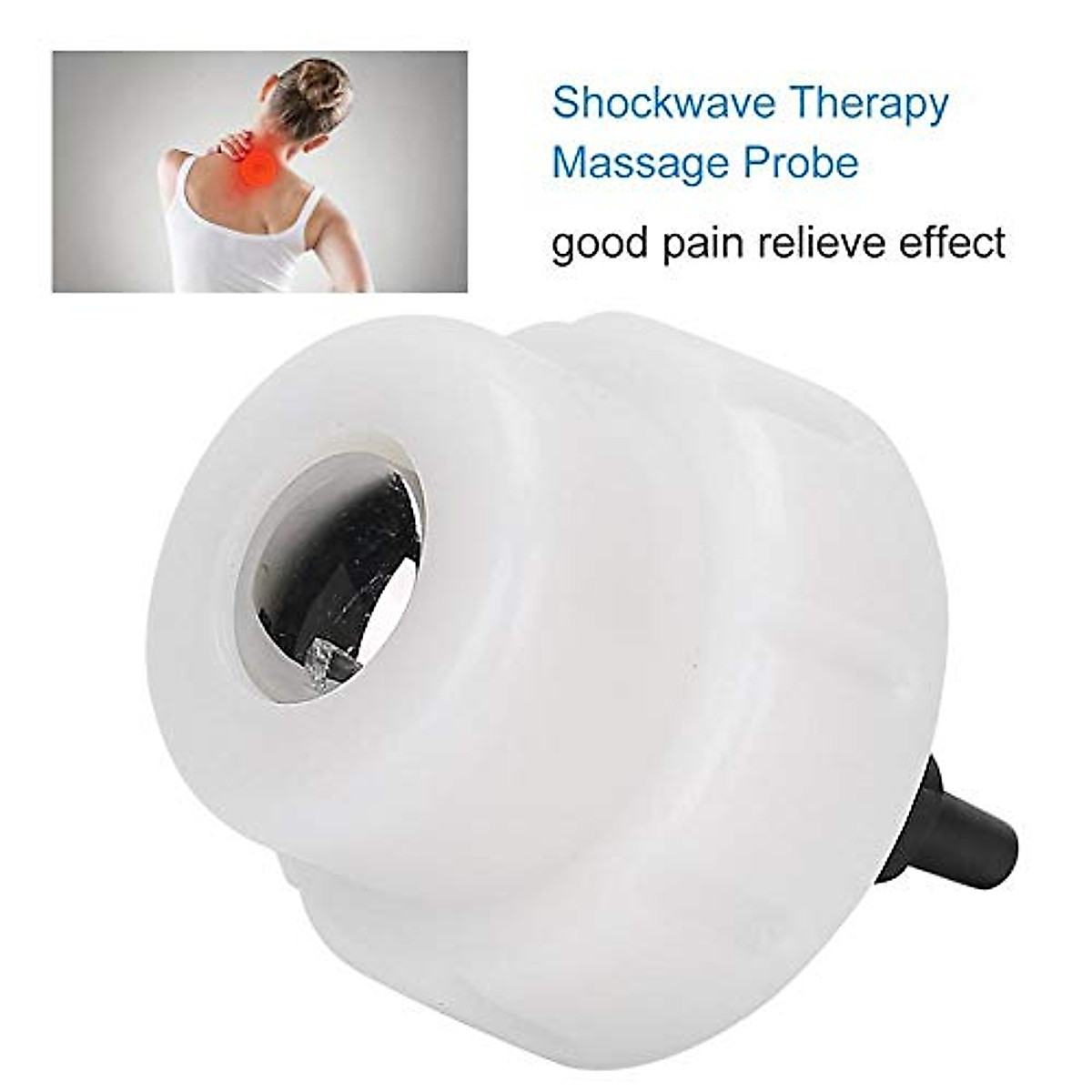 Shockwave Therapy Probe, Massage Probe Replacement Accessory ED Machine for Shockwave Therapy Pain Relief (15mm)