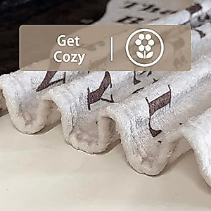 to My Dad Blanket Father Birthday Present for Daddy Husband Men Healing Throw from Daughter Printed Convenient Soft Couch 60"x80"