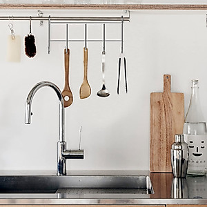 Onlyfire Chef Paper Towel Holder for Kitchen/Grills, Hook Rack for Camp Chef Stove, Side Shelves Utensils Hanging Kit